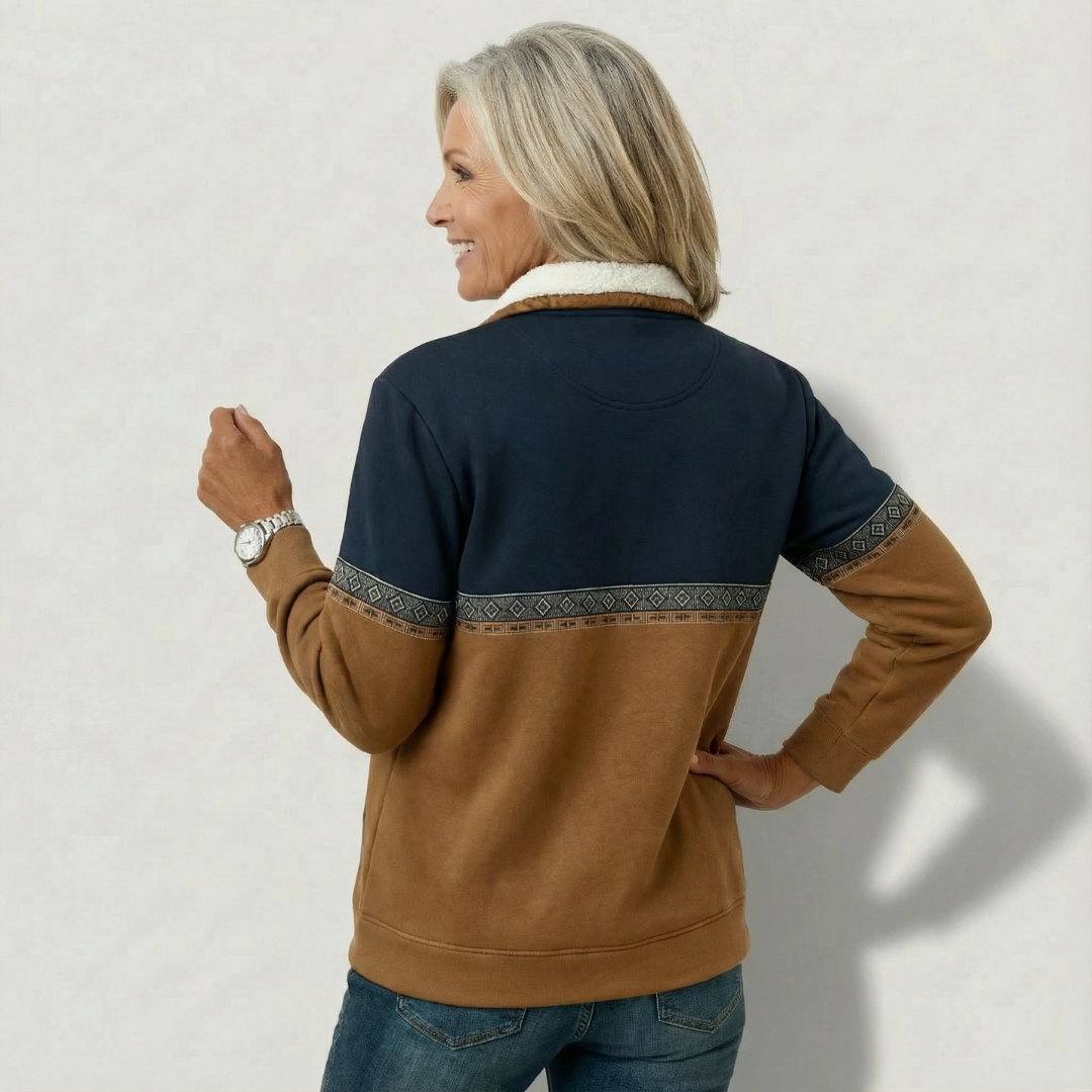 Emelia | Cozy Half Zip – Carter & Rowe